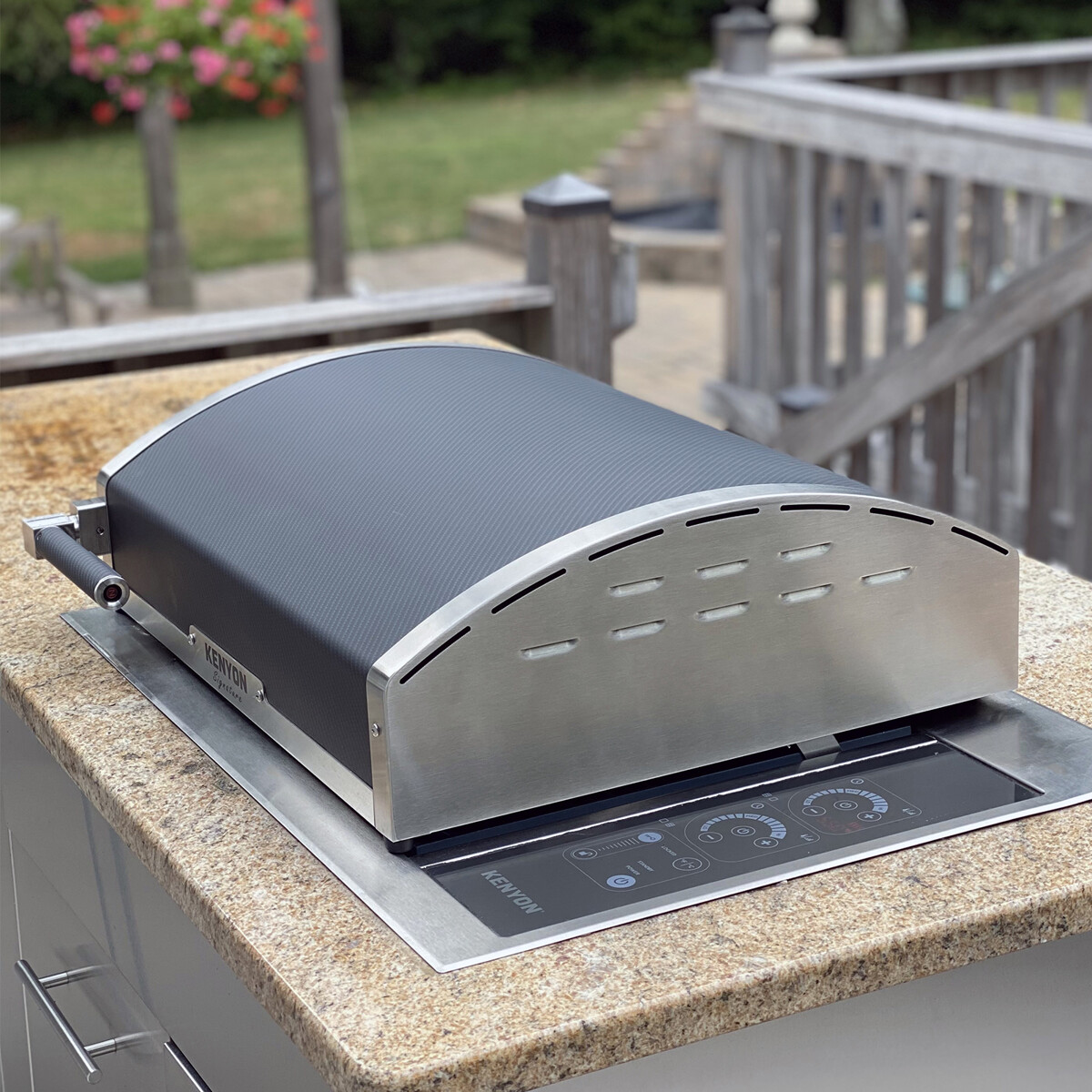 BARBECUE ELETTRICO DA INCASSO KENYON SIGNATURE GRILL INTELLIKEN | Il ...