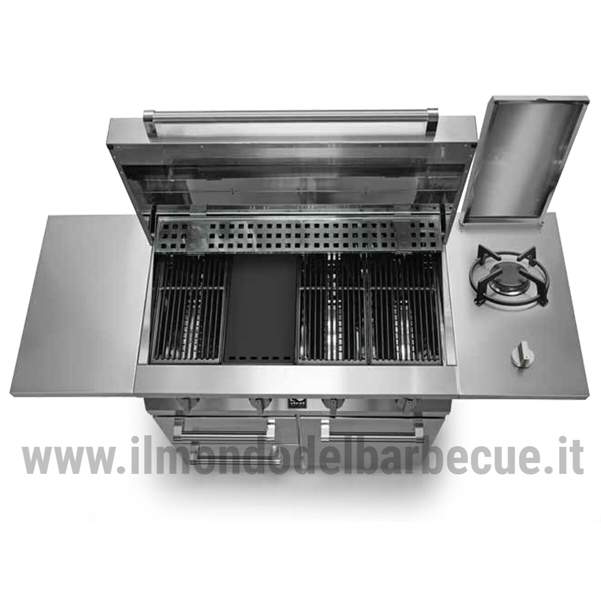 SWING W9C-4 Steel Barbecue a gas | Il Mondo Del Barbecue